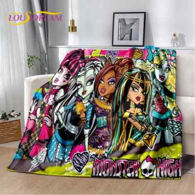 3D Cartoon Monster High Draculaura Blanket,Soft Throw Blanket for Home ...