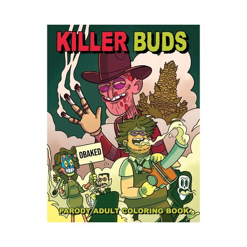 Killer Buds Coloring Book by Wood Rocket 9781956562163| eBay