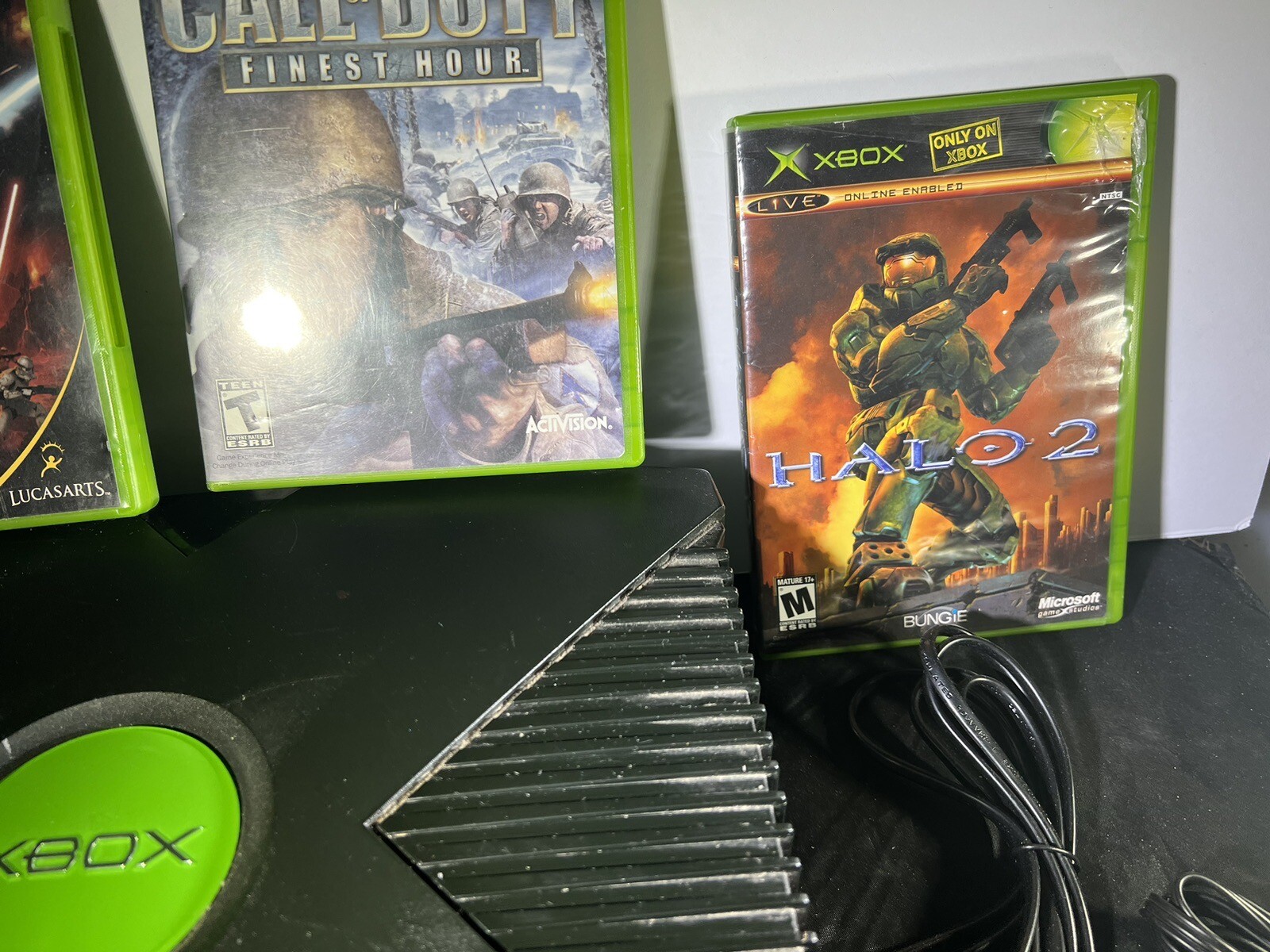 Microsoft Original Xbox Console With Games And One Controller TESTED ...