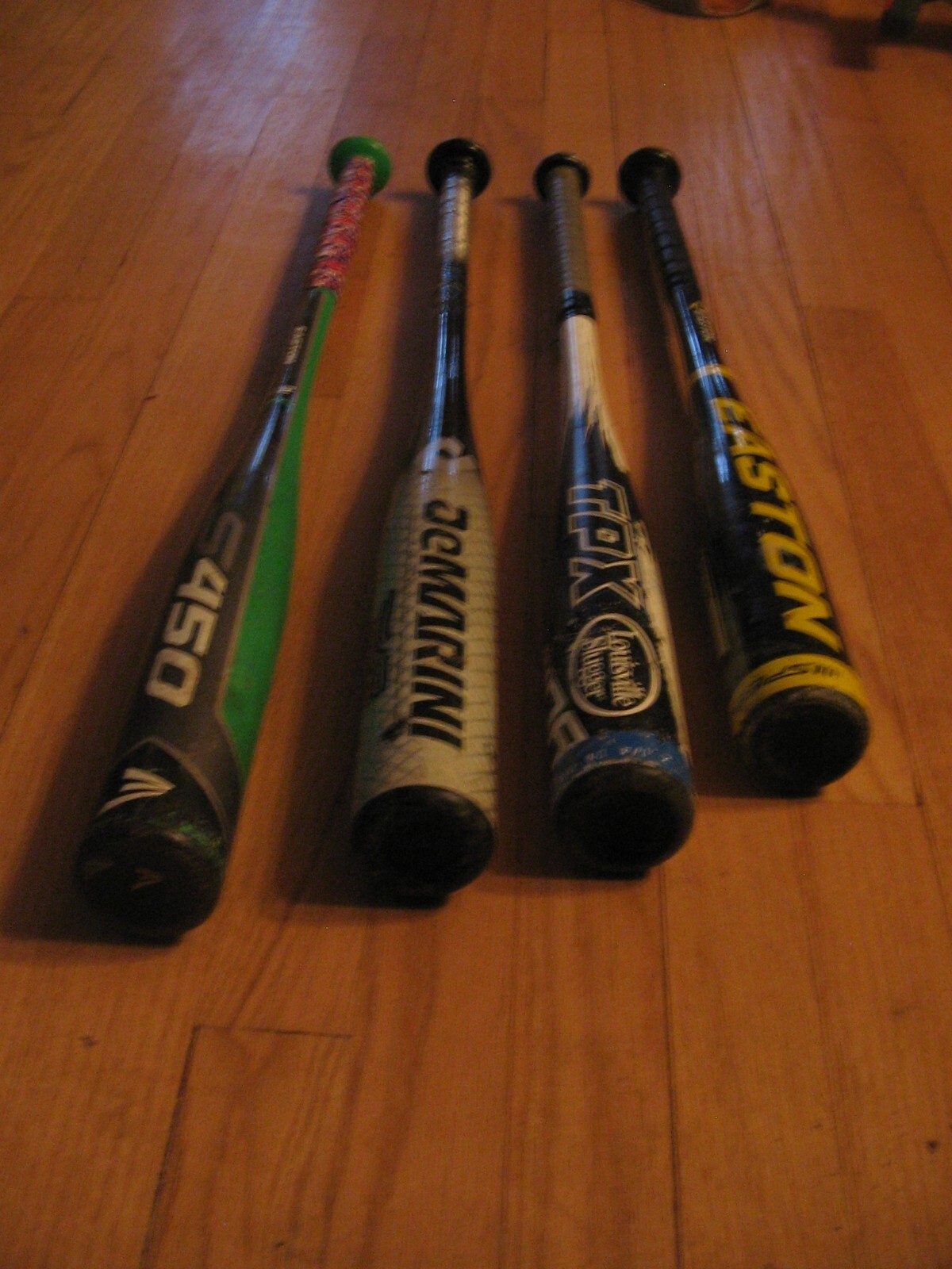 4-Little League Baseball Bats- 28"-29" etc.-2 1/4 barrel/ALL NO DAMAGE ...