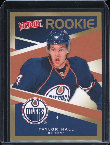 2010 Victory TAYLOR HALL rookie rc oilers GOLD VERSION | eBay