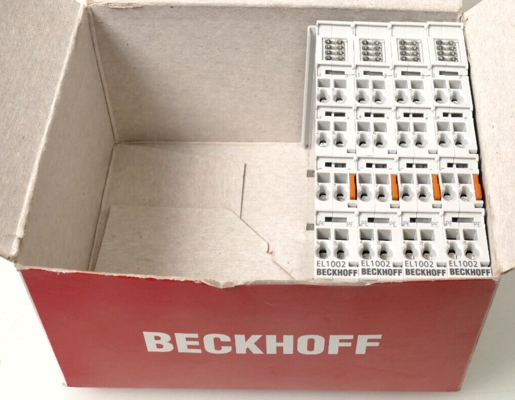 4x Beckhoff EtherCAT-Klemme 2-Kanal-Digital-Eingang | EL1002 | eBay
