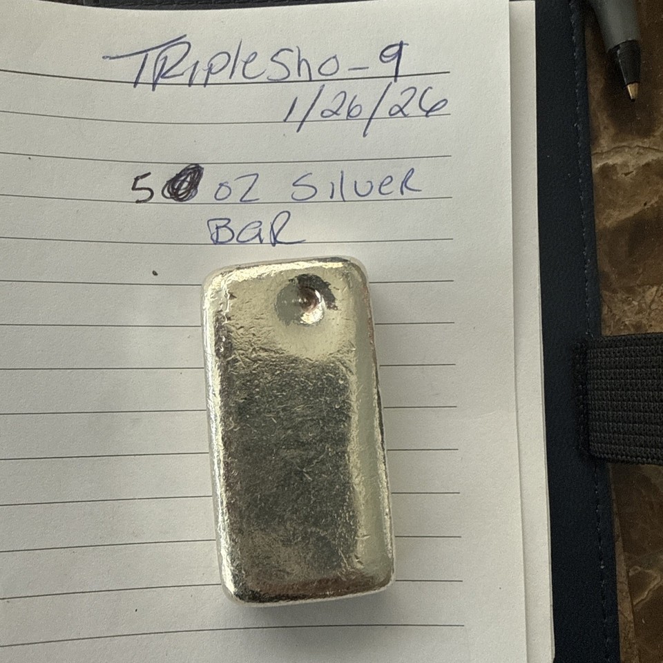 MONARCH PRECIOUS METALS 5oz SILVER 999 FINE BAR | eBay