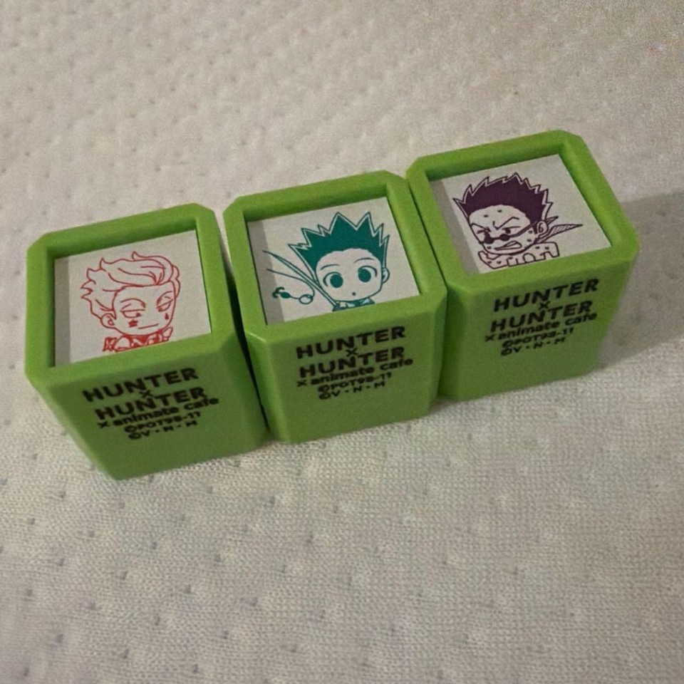 Hunter x Hunter Animate Cafe Trading Stamp Collection - Leorio Gon ...