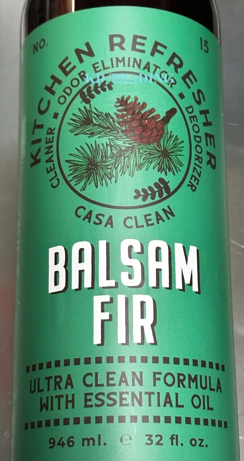 CASA CLEAN ~ BALSAM FIR KITCHEN REFRESHER Cleaner Odor Eliminator ...