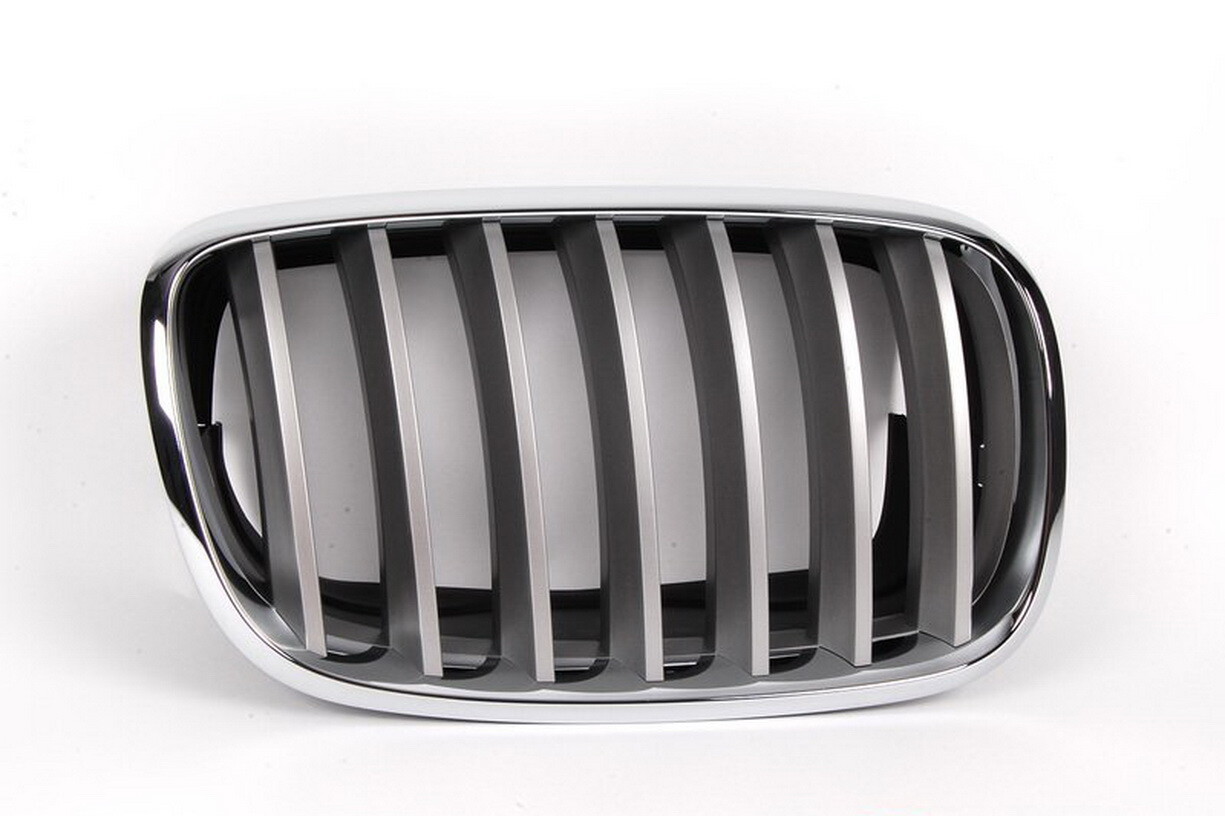 Genuine BMW E70 Front Radiator Kidney Titanium Grille Right OEM ...