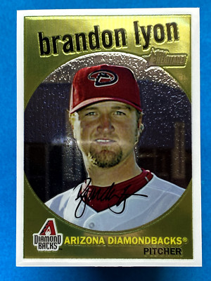 Brandon Lyon 2008 Topps Heritage Chrome Refractor /1959 #C286 | eBay