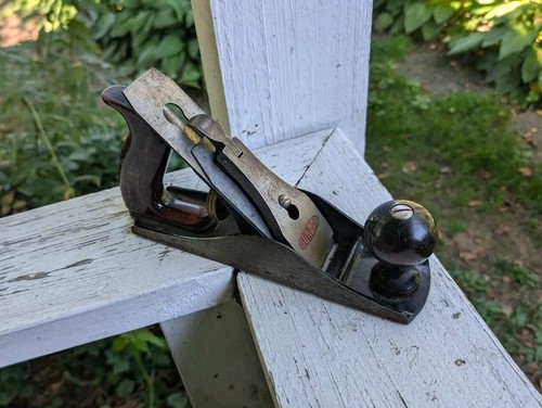 Gently Used DUNLAP 10" Hand Plane Jack Plane VINTAGE Carpentry Tool USA ...
