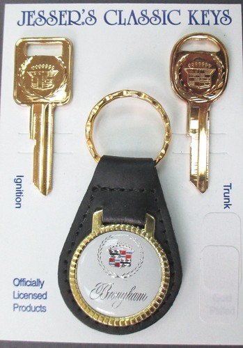 White Cadillac BROUGHAM 42K1 Gold Classic Set 1968 1972 1976 1980 C/D ...