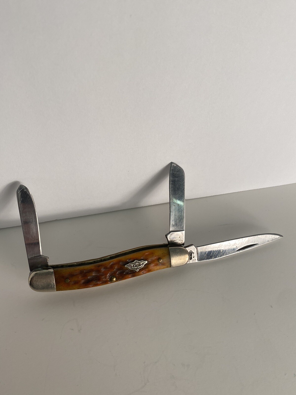 Case XX 6318 SS Three Blade Stock man Folding Pocket Knife | eBay