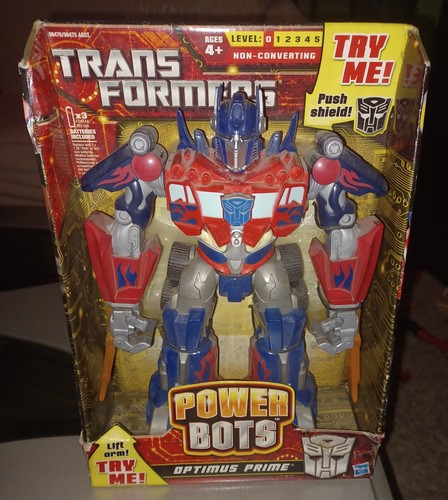 New ~ 2010 Hasbro Transformers "Optimus Prime" Power Bots ~ working | eBay