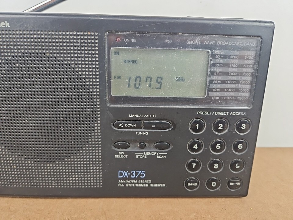 Radio Shack DX-375 AM FM SW Stereo Receiver Cat No 20-212A SWB ...