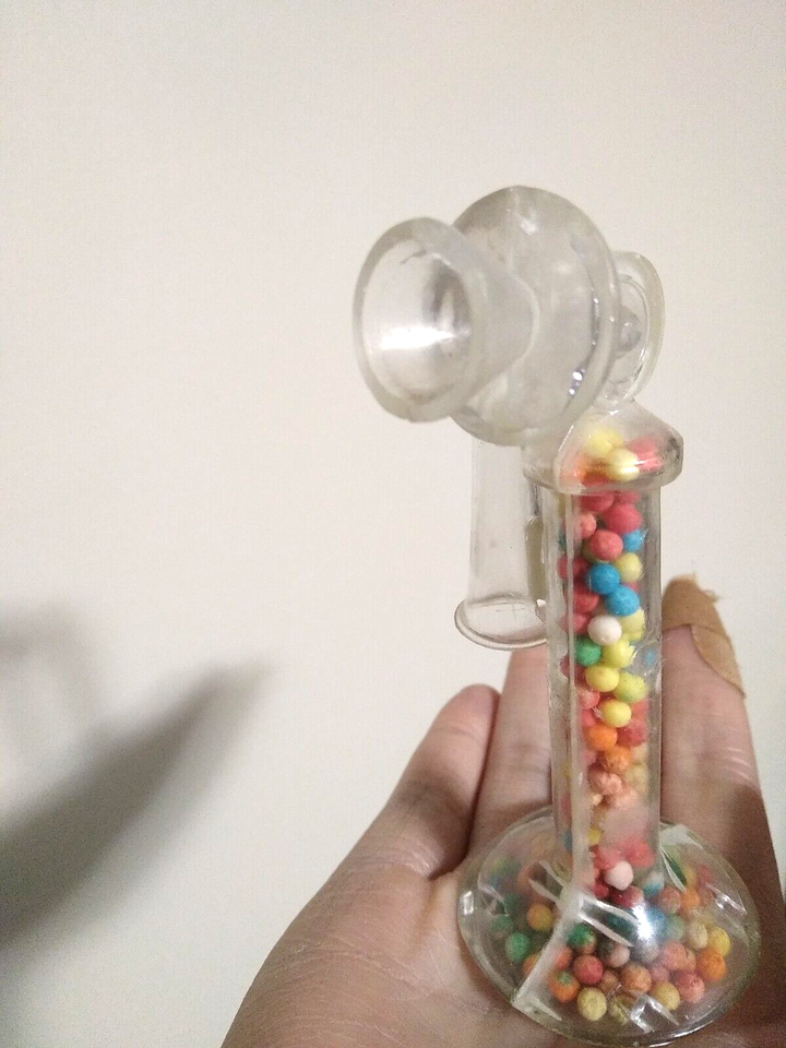 Vintage Full E ROSEN Candlestick TELEPHONE CANDY Container Rosbro Hard ...