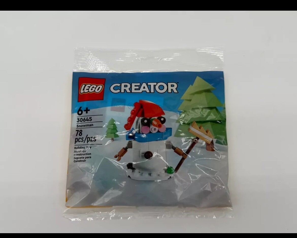 LEGO Creator Snowman Polybag 30645 78 Pcs | eBay