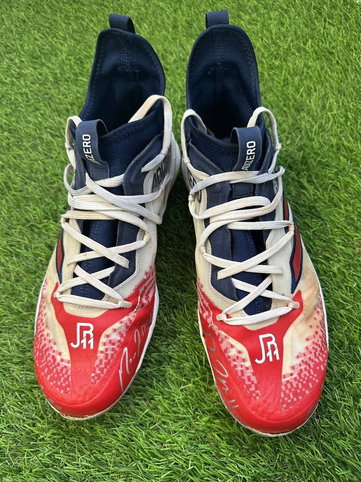 Jose Ramirez Cleveland Guardians Game Used Cleats “2022 Customs” Signed ...