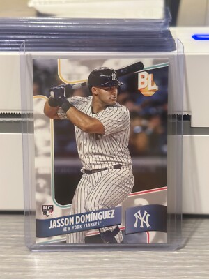 2024 Topps Big League Baseball Blue Banner - Jasson Dominguez - RC ...