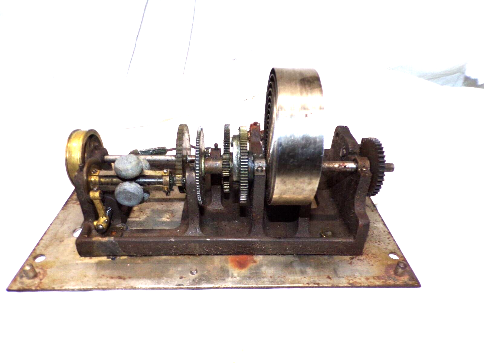 COLUMBIA MODEL A PHONOGRAPH MOTOR AND ID PLATE | eBay