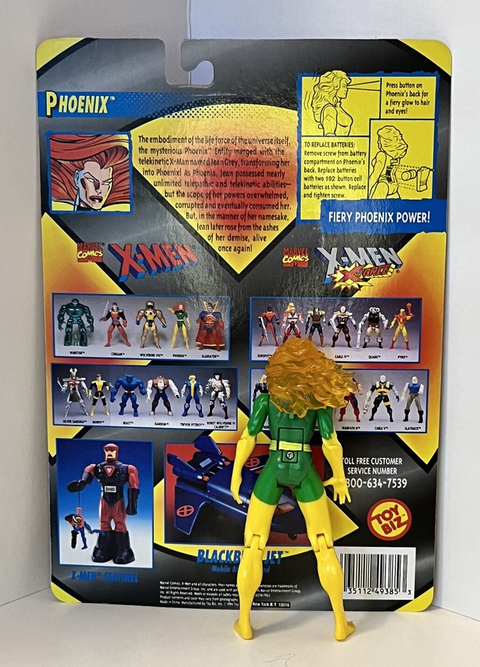 Vintage 1994 Marvel X-Men Phoenix Saga Phoenix Action Figure Complete ...