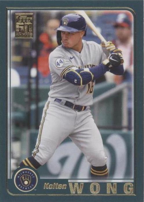 2021 Topps Archives - 2001 Topps Kolten Wong #202 for sale online | eBay UK
