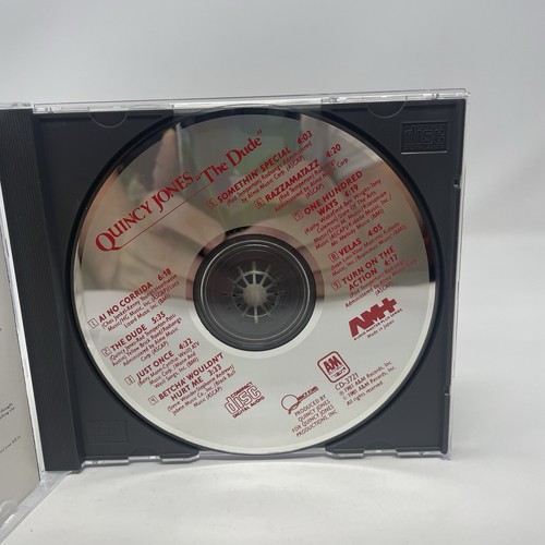 Quincy Jones - The Dude (CD, 1983, Made In Japan, A&M) Audio Masters ...
