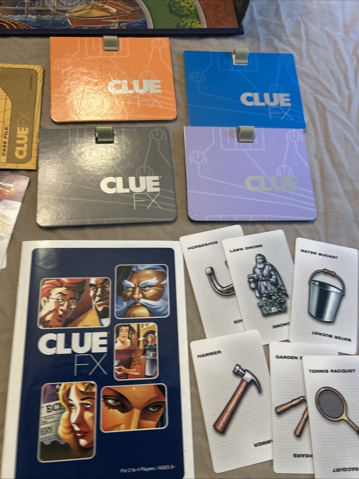Electronic Talking Clue FX Board Game. Complete. 2003. Works Tested | eBay