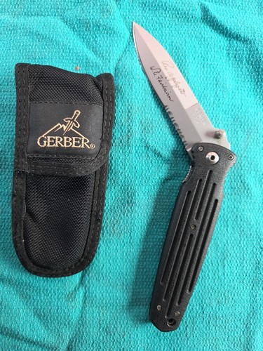GERBER USA APPLEGATE-FAIRBAIN COMBAT FOLDER KNIFE FIRST PRODUCTION RUN ...