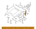 NEW BMW 7 E65 HOOD RELEASE HANDLE BRACKET 51237023992 OEM NO DUTY TO 🇺🇸 ...