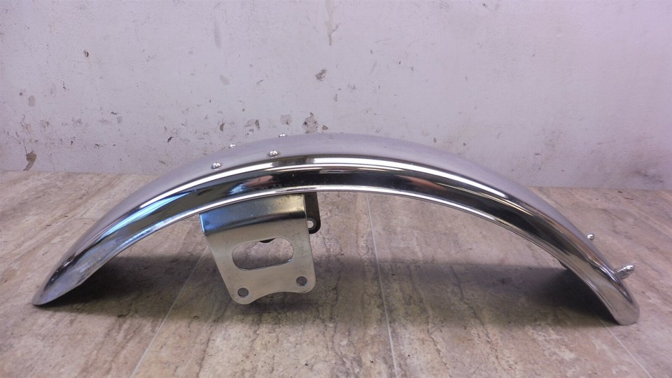 1981 Kawasaki KZ440 LTD K451-3) chrome front fender guard cover | eBay