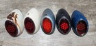 Vintage VW Tail Light Assembly with Red Glass Lens RIGHT- SINGLE ...