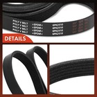98.88" Serpentine Belt for Chevrolet C4500 Kodiak Chrysler Dodge Ford ...