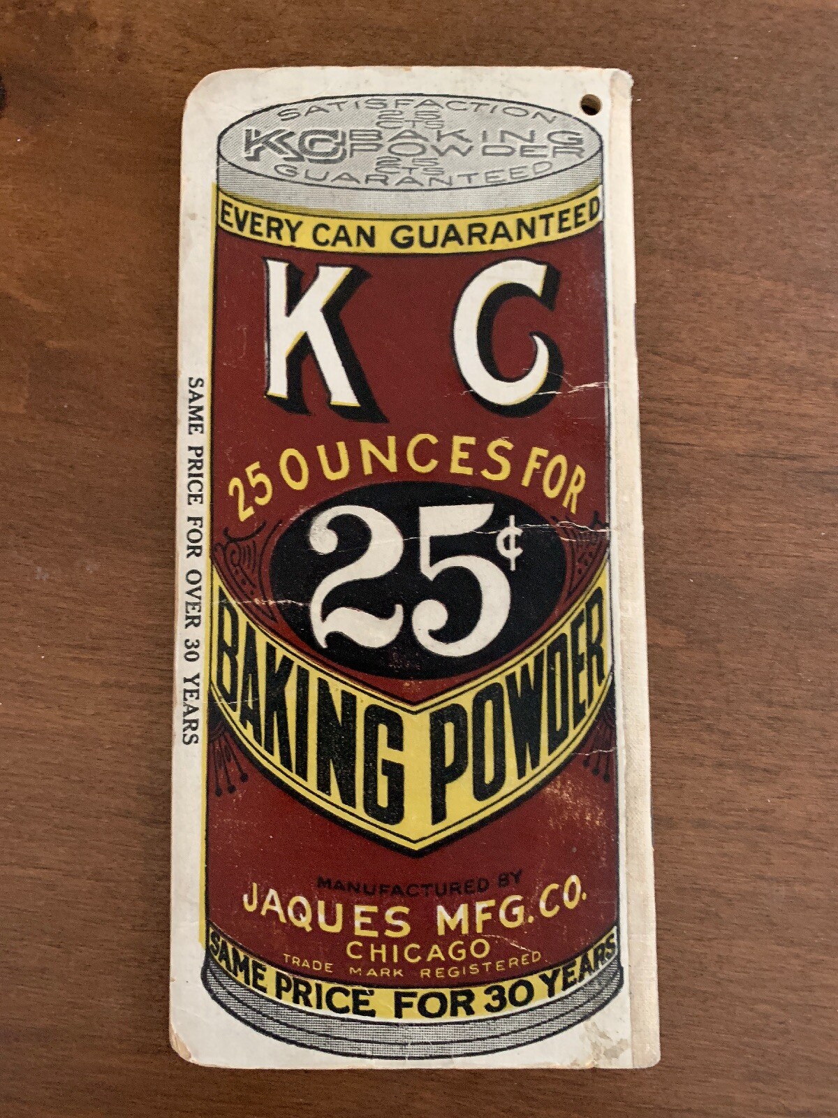 KC Baking Powder Notebook - Vintage Advertising | eBay