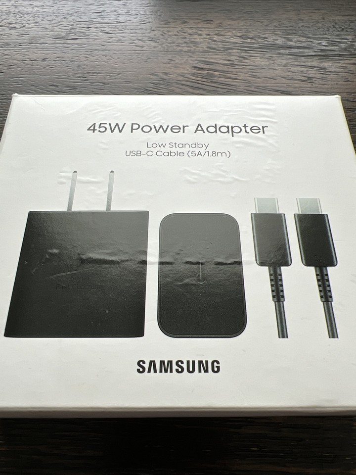 GENUINE Samsung 45W Power Adapter Low Standby EP-T4511 OPEN NEW! | eBay