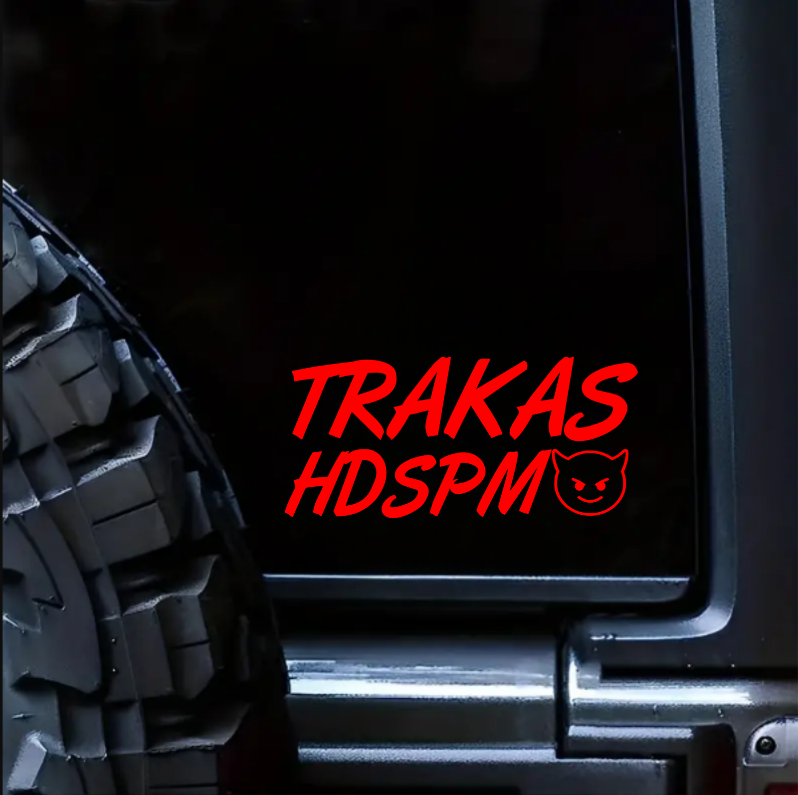 Trakas HDSPM Car Decal | Trakas Sticker | Vinyl Stickers | Luis R ...