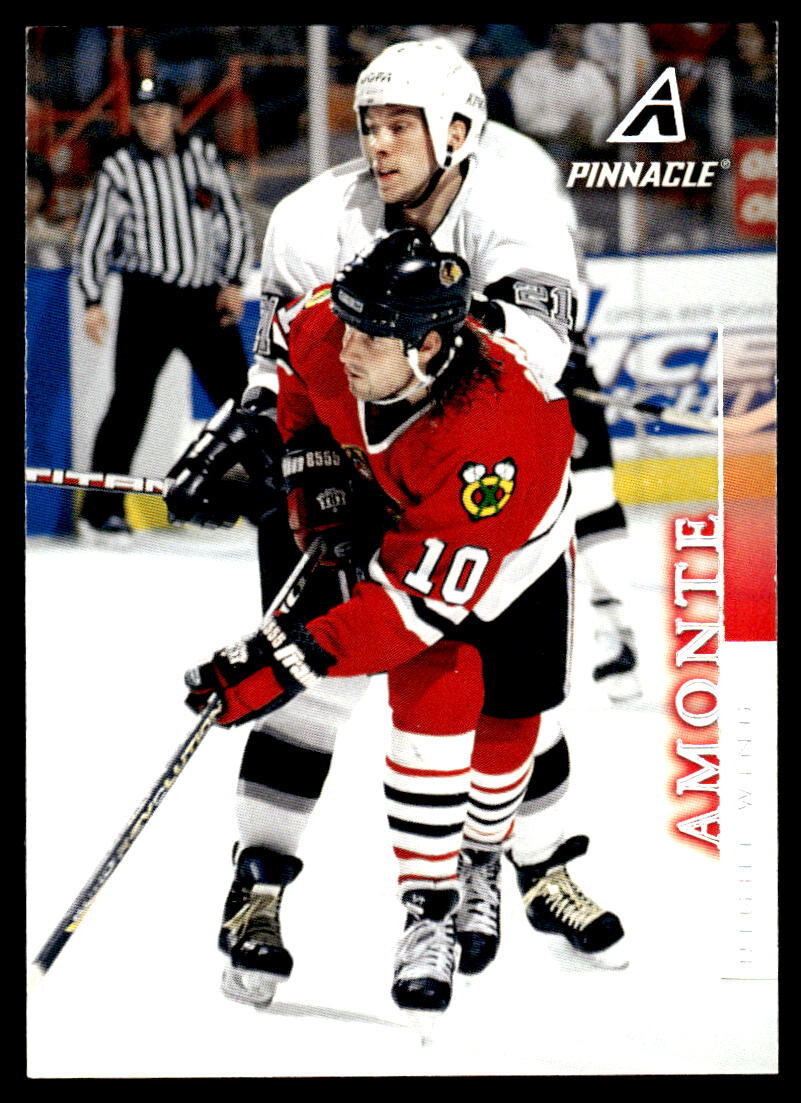 1997-98 Pinnacle #148 Tony Amonte Chicago Blackhawks Hockey Card | eBay