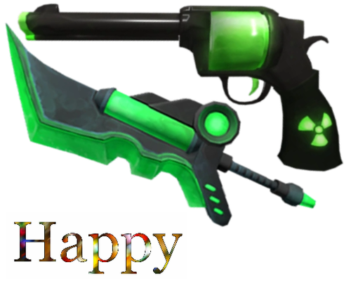 BIOGUN & BIOBLADE💚🖤FAST DELIVERY💚🖤MM2 MURDER MYSTERY 2💚🖤ROBLOX KNIFE ...