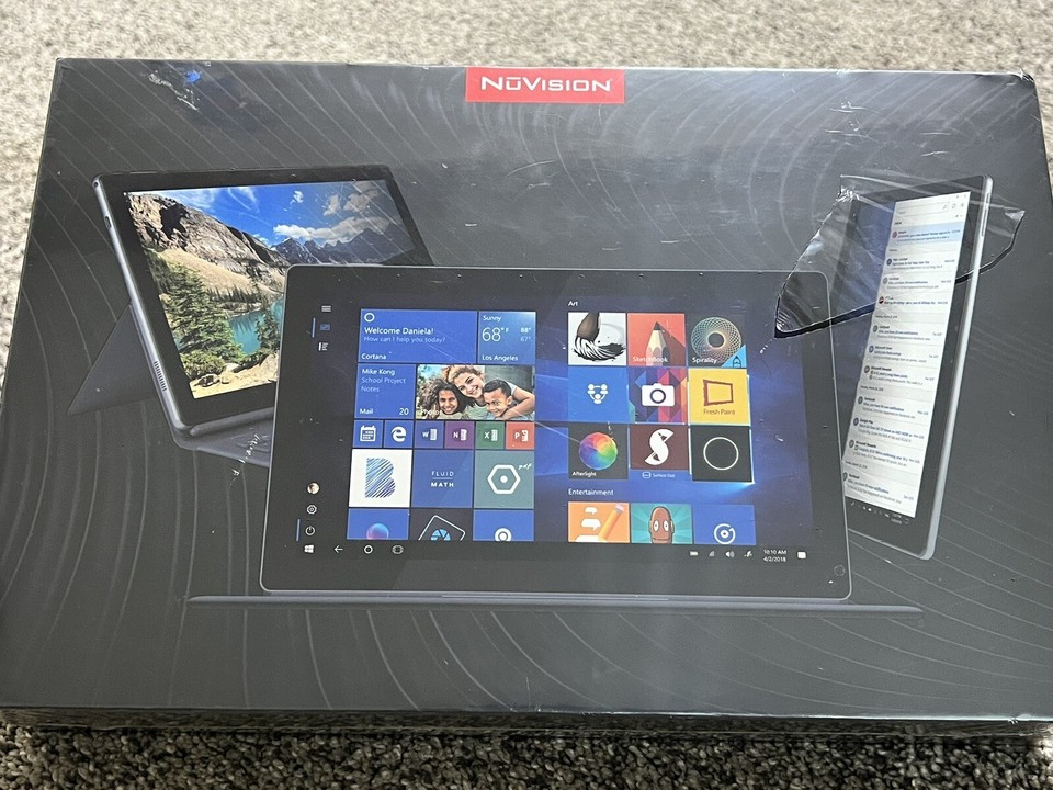 Nuvision NES11-C432SSA Encite Split 11 Touchscreen 1080p Bluetooth 4GB ...