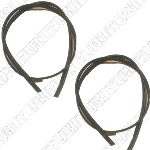 Pair Roof Molding Weatherstrips Black For Toyota Sequoia 2008-2021 ...