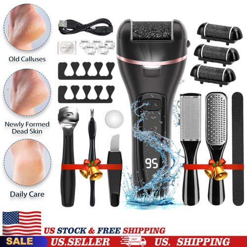 Electric Callus Remover Foot Sander Rough Feet Rechargeable Dead Skin ...