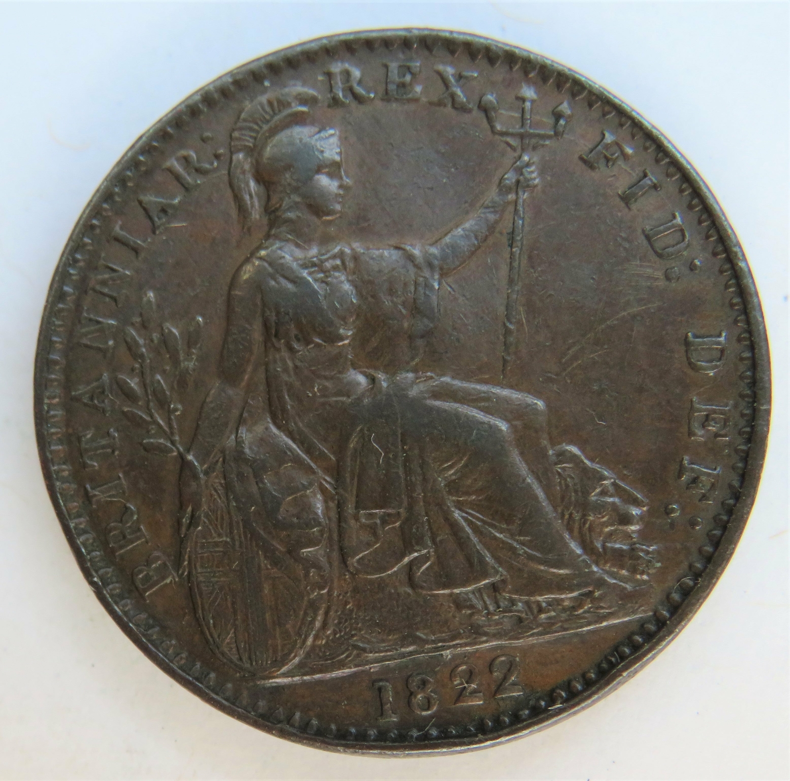 1822 King George IV Farthing Coin | eBay UK