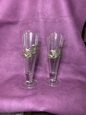 Arthur Court Vintage metalware Champayne Flutes | eBay