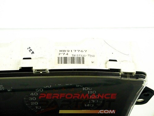 Gauge cluster 1G DSM turbo manual MB917767 | eBay