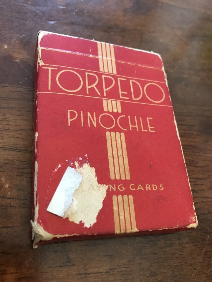 Vintage Torpedo Pinochle Playing Cards #326 | eBay
