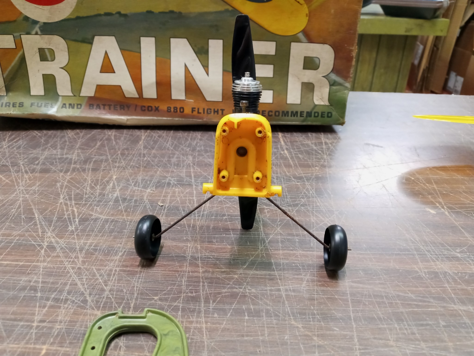 NOS Vtg Cox PT-19 Flight Trainer Airplane Gas Engine Powered Plane ...