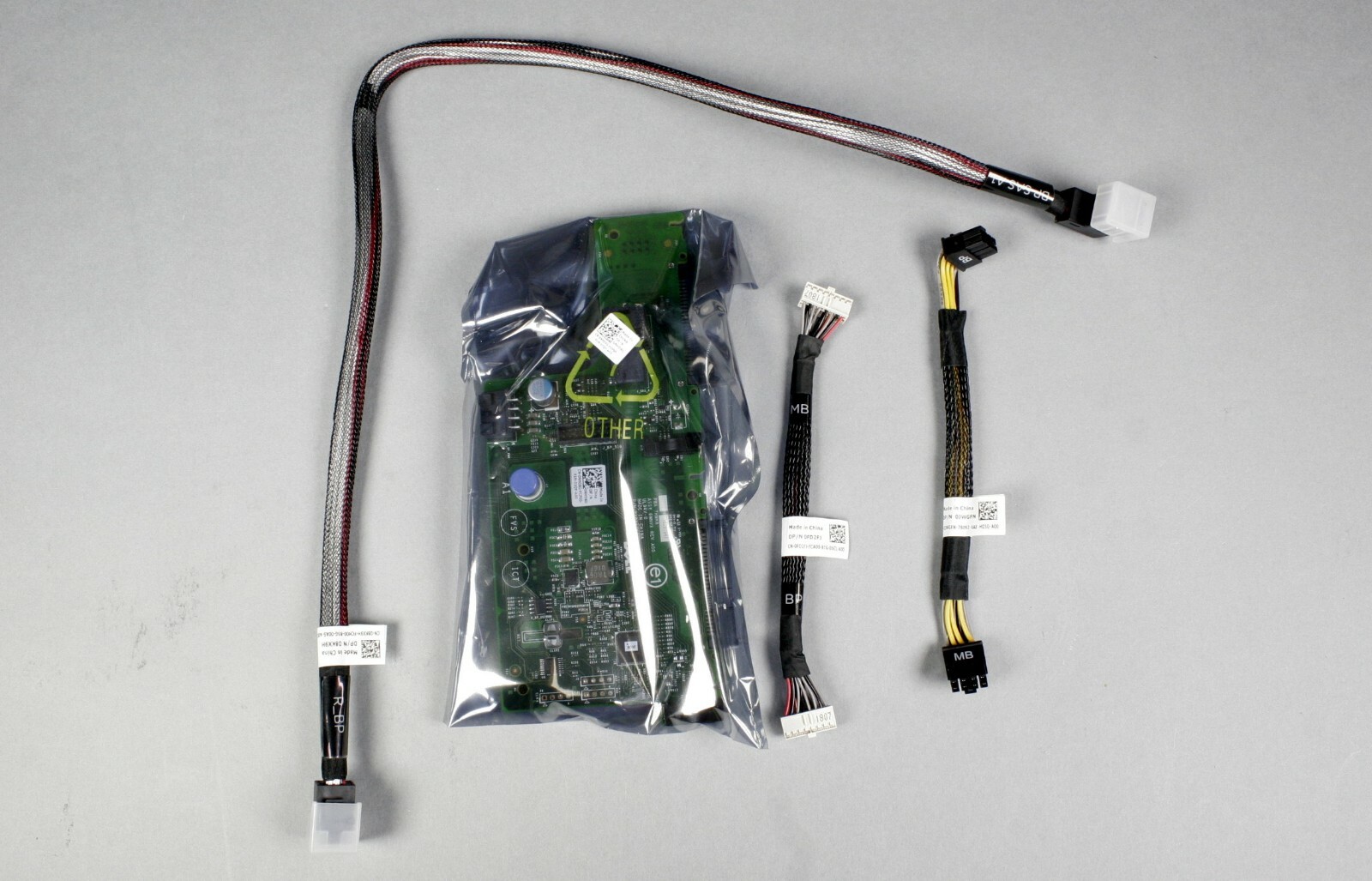 Flex bay 2.5" rear backplane kit Dell R730xd 3.5 x 12 chassis NHDXG LFF ...