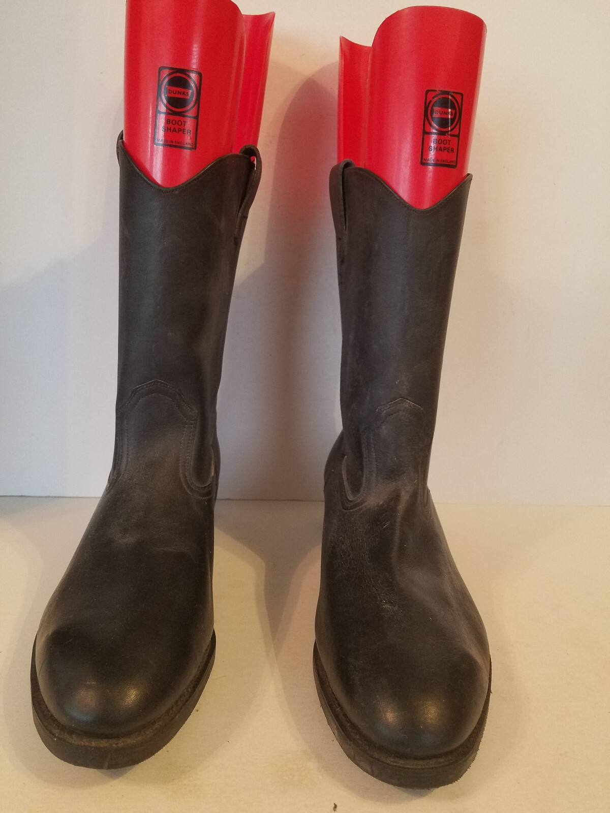 HY-TEST Tufgum Men's Black Roper Western Work Boots (… - Gem