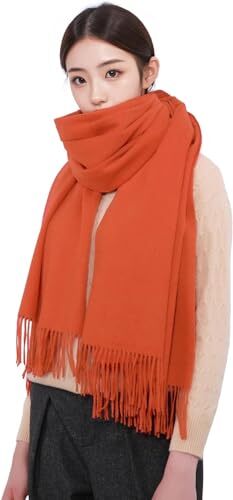 RIIQIICHY Muffler Rady Stole Wedding Stole Large Rady Stole Plain ...