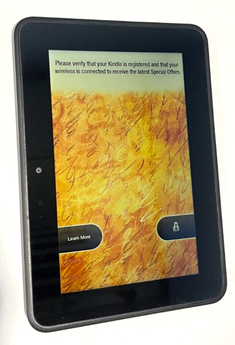 Amazon Kindle Fire HD 7 2nd Gen X43Z60 Android Tablet For Parts or Not ...