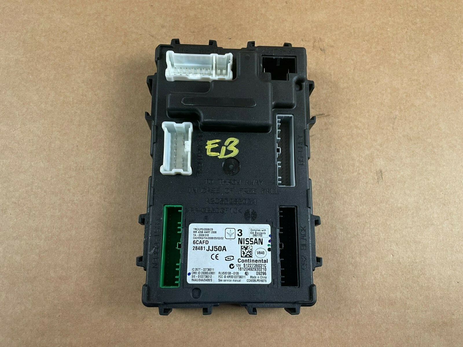 ⭐⭐ OEM 2010 INFINITI G37 RWD ENGINE & BODY CONTROL MODULE ECM BCM W ...