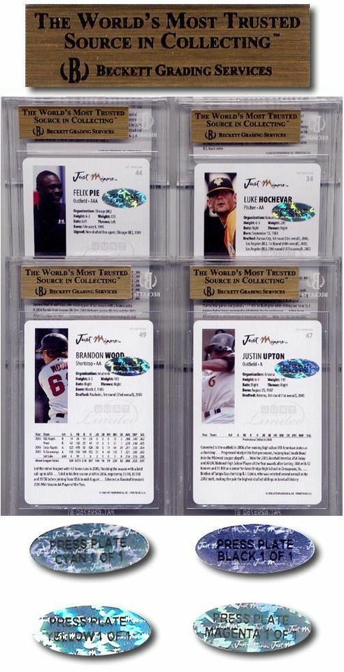 2005 Kyle Sleeth Rookie Printing Press Plate RC BGS 1/1 | eBay