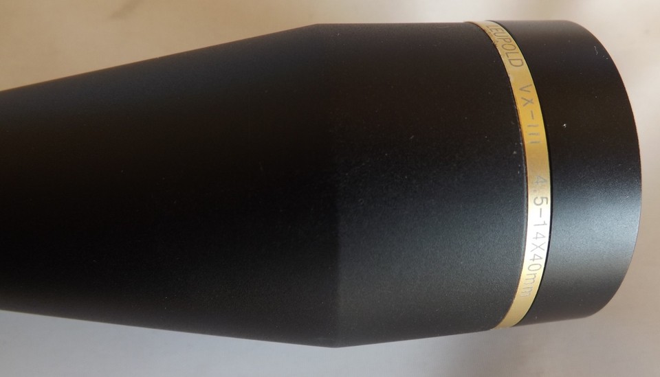 LEUPOLD VX-III 4.5-14X40MM RIFLE SCOPE $.99 NO RESERVE!!!! | eBay